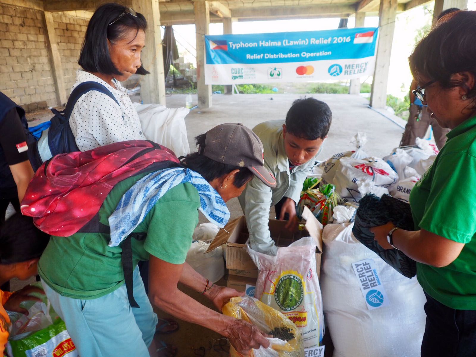 Mercy Relief raises S$170,000 for Typhoon Haima survivors | Mercy Relief