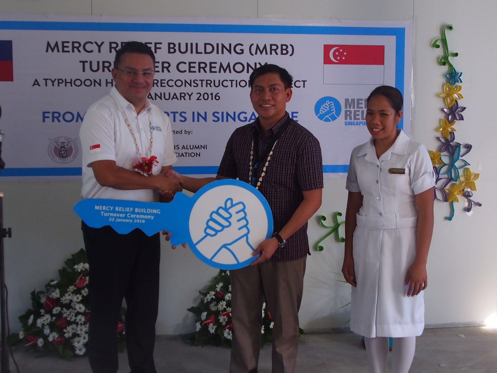Mercy Relief holds inauguration ceremony for Typhoon Haiyan rebuilding ...